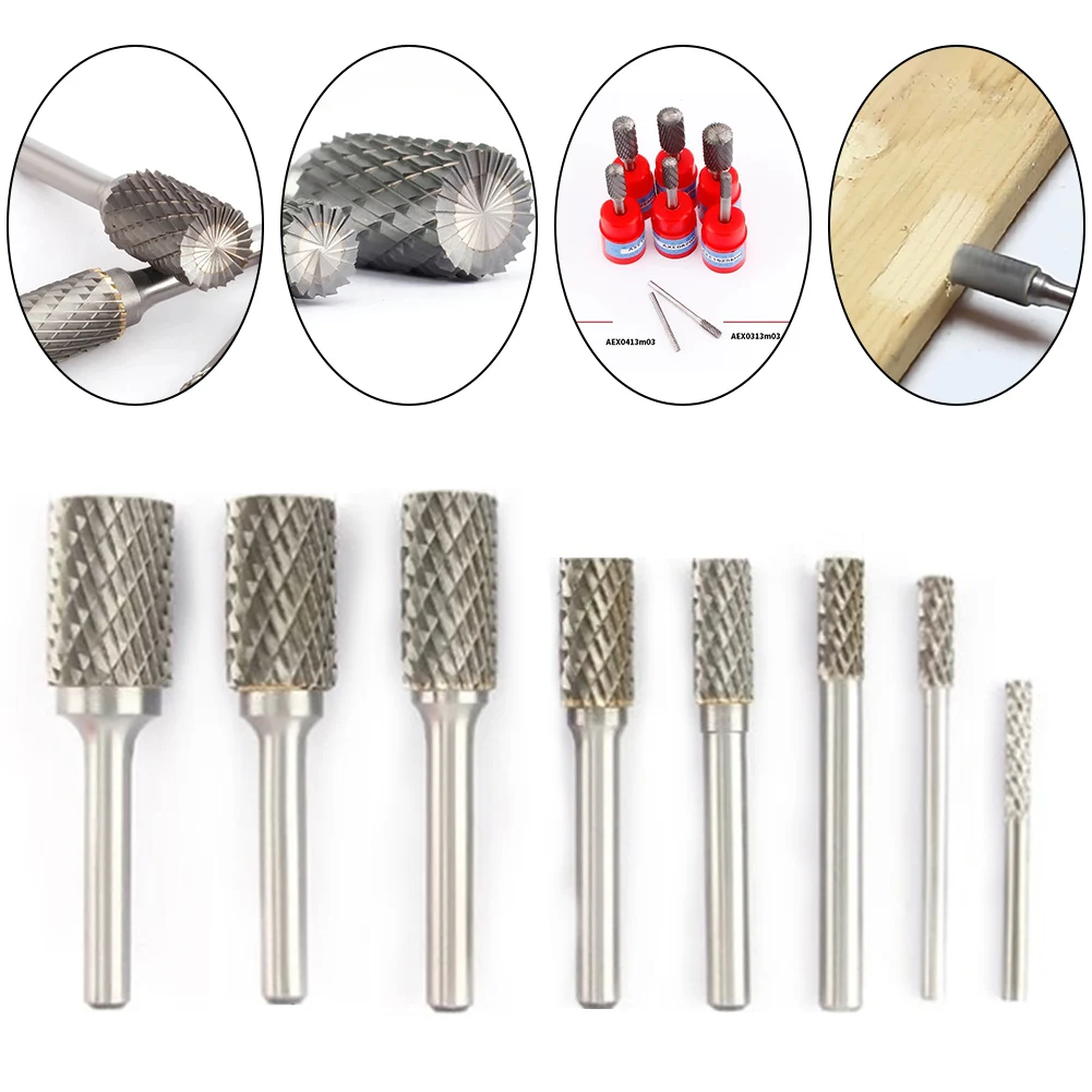 Double-Cut-Rotary-Burrs-Bit-B-Type-Tungsten-Carbide-Rotary-File-For ...