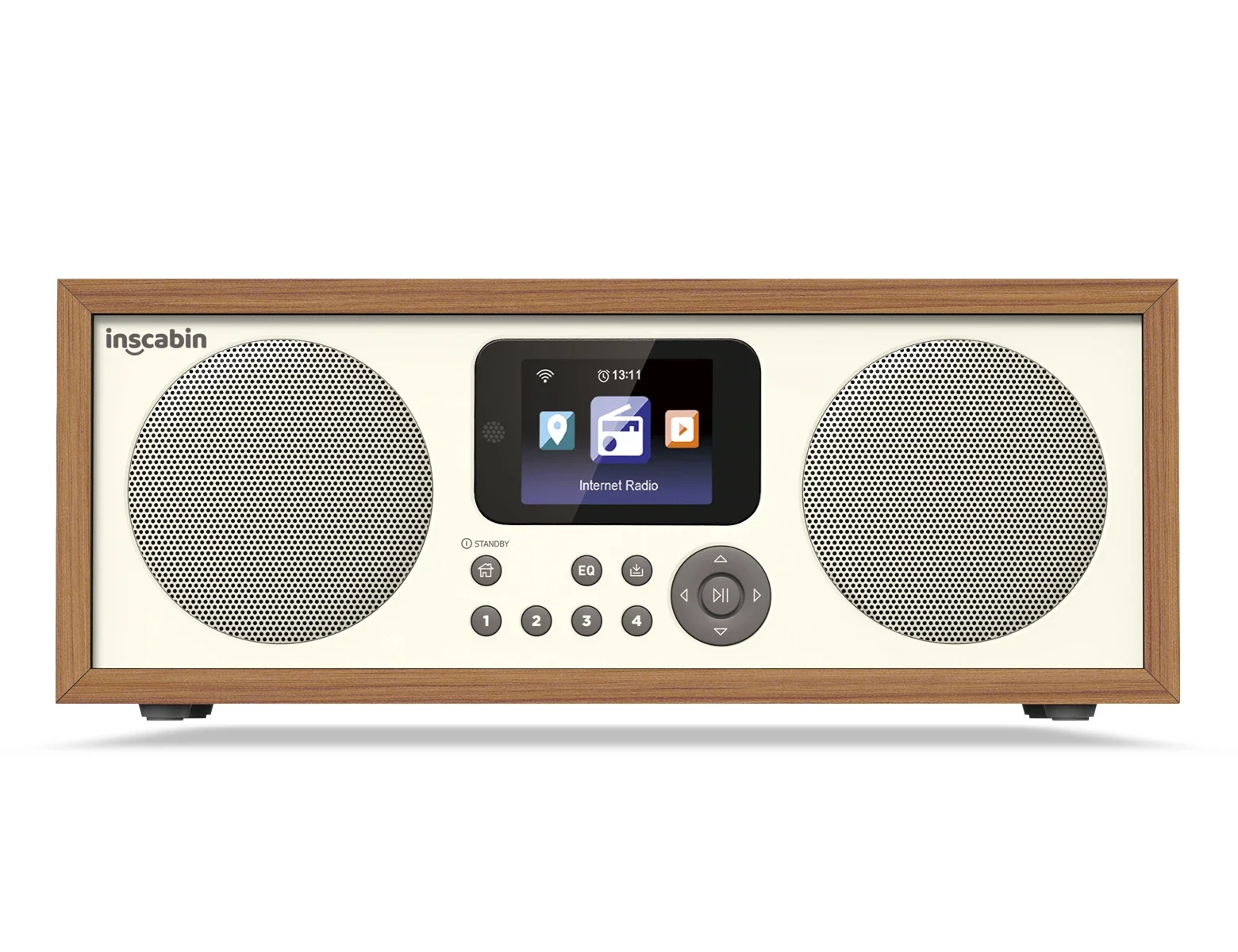 LED-retro-bedroom-radio-Bluetooth-controlled-remote-radio-network-radio ...