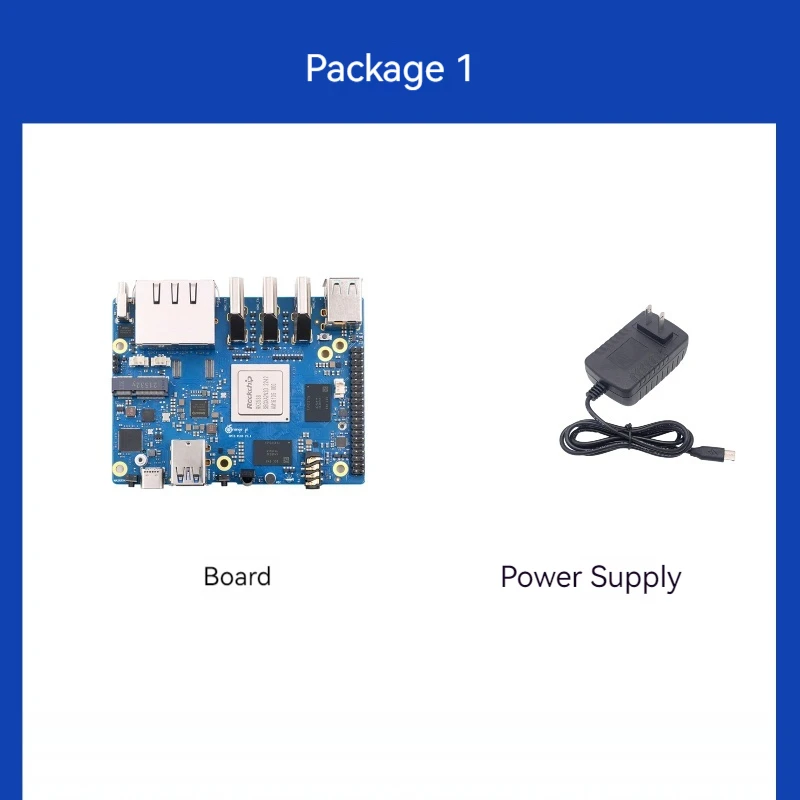 Orange Pi 5 Plus Single Board Computer RK3588 PCIE Module External WiFi-BT SSD 8K Orange Pi5 ...