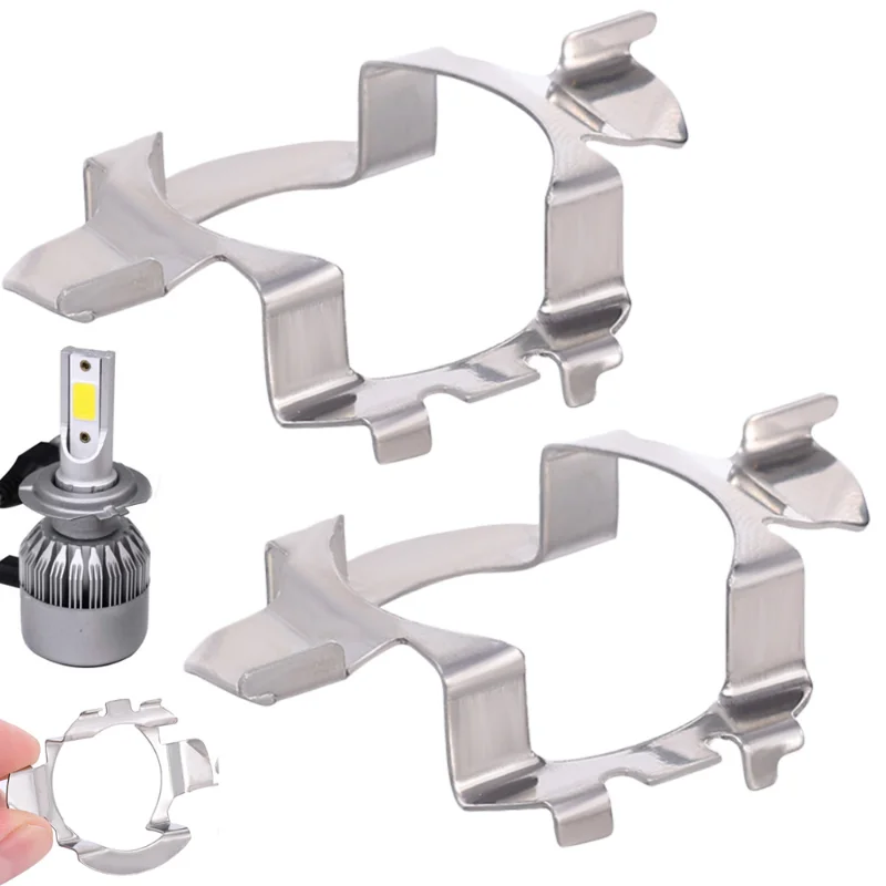 2pcs-Headlight-Base-Holder-Adapter-Socket-Retainer-for-H7-LED-Headlight ...