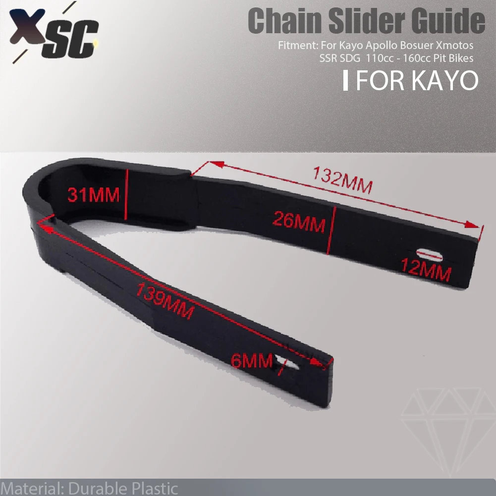 Motorcycle-Swingarm-Protector-Chain-Slider-Guide-For-Apollo-Kayo-Bosuer-Xmotos-SSR-SDG-110-125 ...