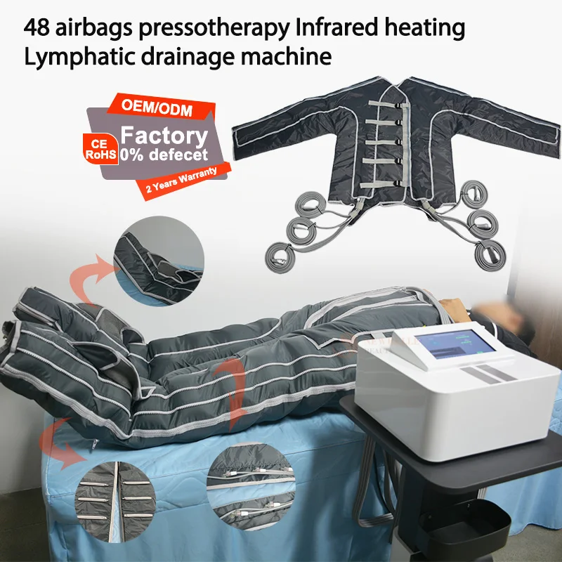 Popular Pressotherapy Jacket pants with 24 AirBags and Heating ...