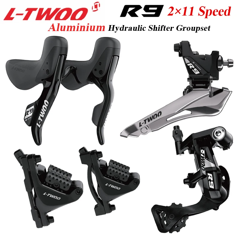 LTWOO-R9-2x11S-Road-Aluminium-Hydraulic-Disc-Brake-Road-Groupset ...