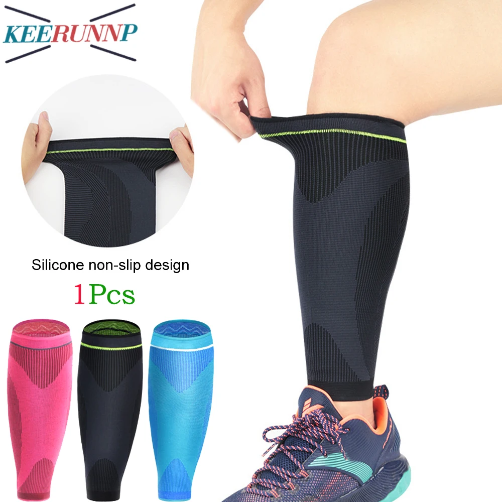 1Pcs-Soccer-Shin-Guards-Shin-Pads-for-Men-Women-Leg-Sleeve-Calf ...