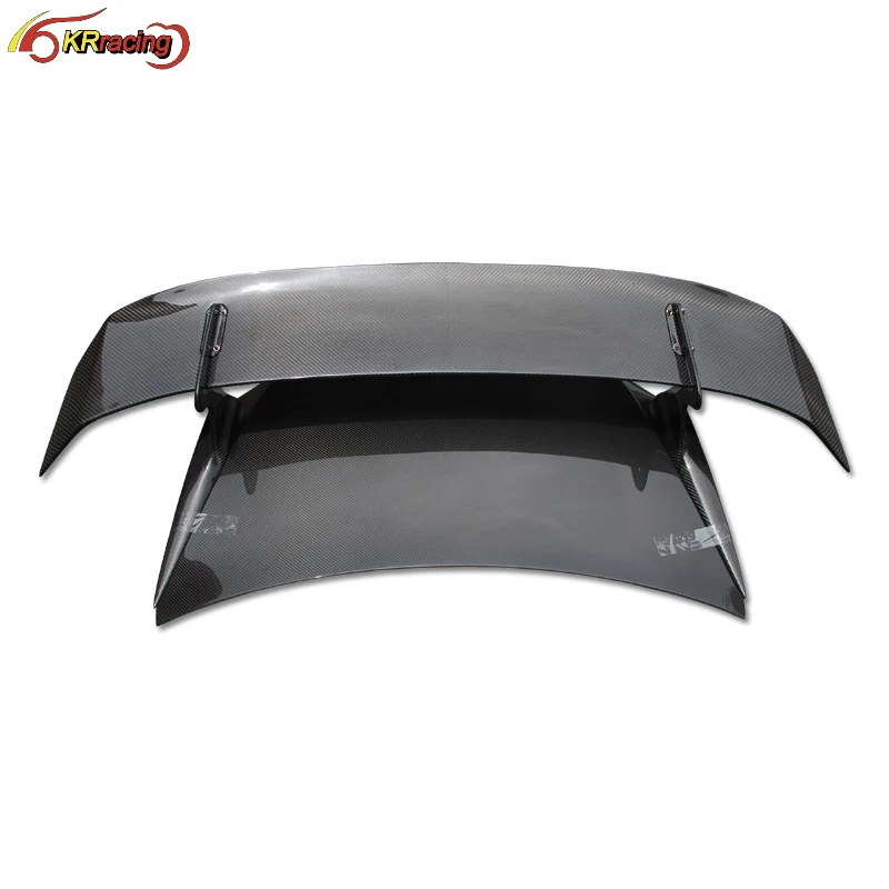 Revozport Style Carbon Fiber Rear Trunk With Rear Spoiler Wing For ...