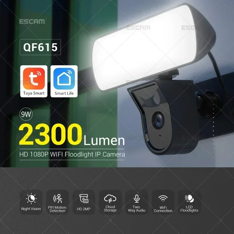 ESCAM-Monitor-Lamp-Two-in-one-Courtyard-Camera-Tuya-1080P-WIFI-IP66 ...