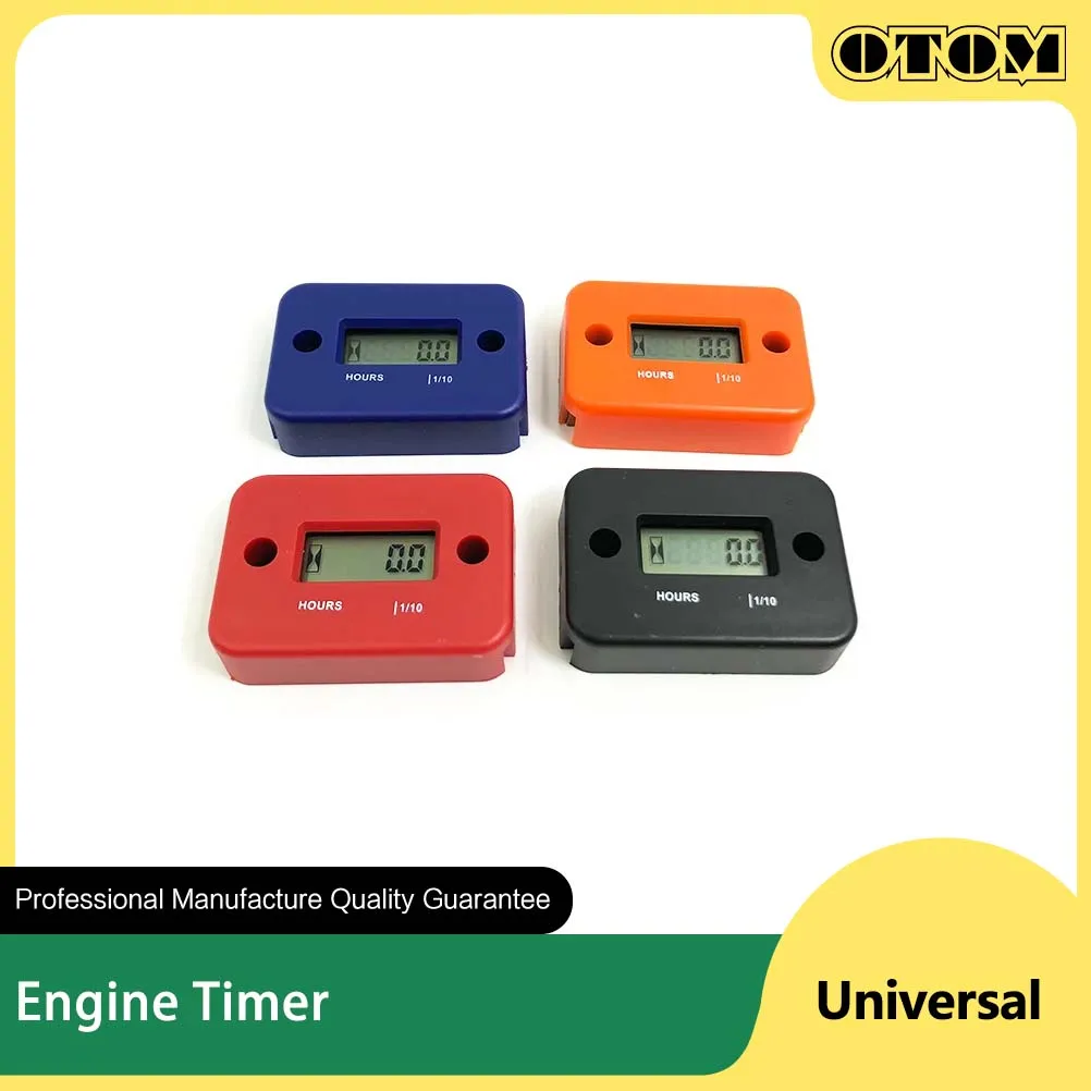 OTOM-Motorcycle-Engine-Timer-Hour-Meter-Inductive-Digital-Waterproof ...