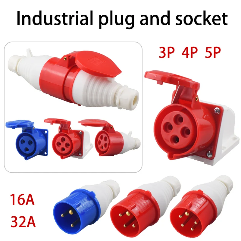 IP44-Industrial-Plug-and-Socket-Waterproof-Connector-3PIN-4PIN-5PIN-16A ...