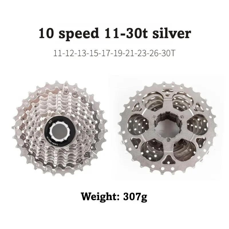 Mountain Bike 10 Speed Cassette 30-50T - Wide Range Gear for Climbing ...