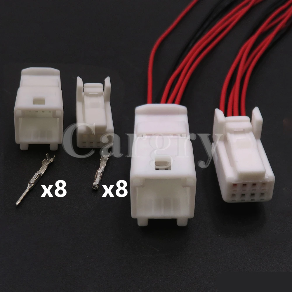 1 Set 8P 1376352-1 1565804-1 Car Wire Socket For Nissan Automobile Male ...