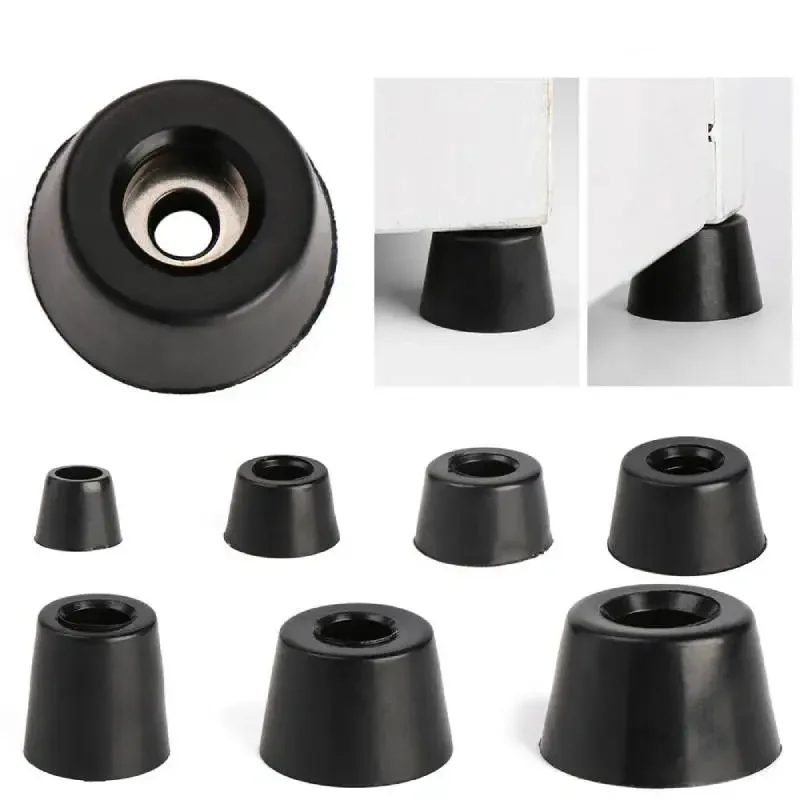 10Pcs-Rubber-Feet-Furniture-Cabinet-Round-Case-Feet-Anti-Slip-Circular ...