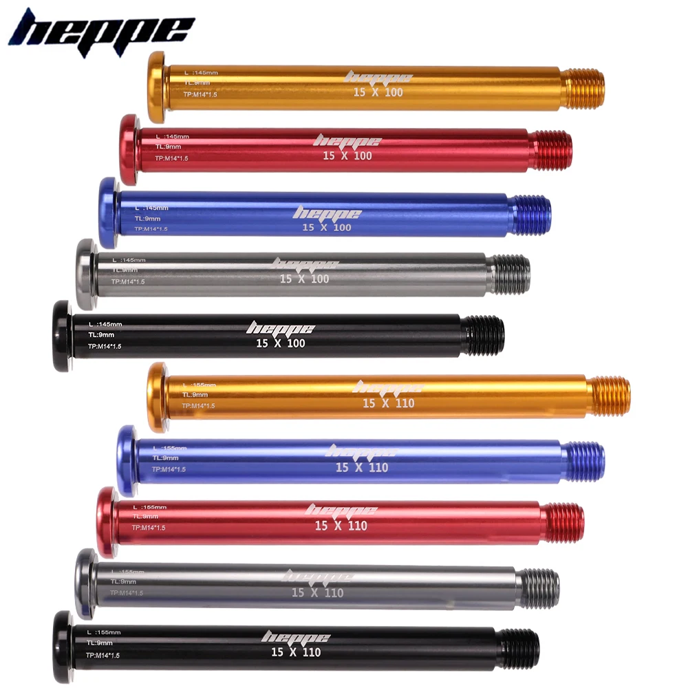 HEPPE-Bike-Thru-Axle-15x100-15x110-Front-Fork-Shaft-Boost-Thru-Axle ...