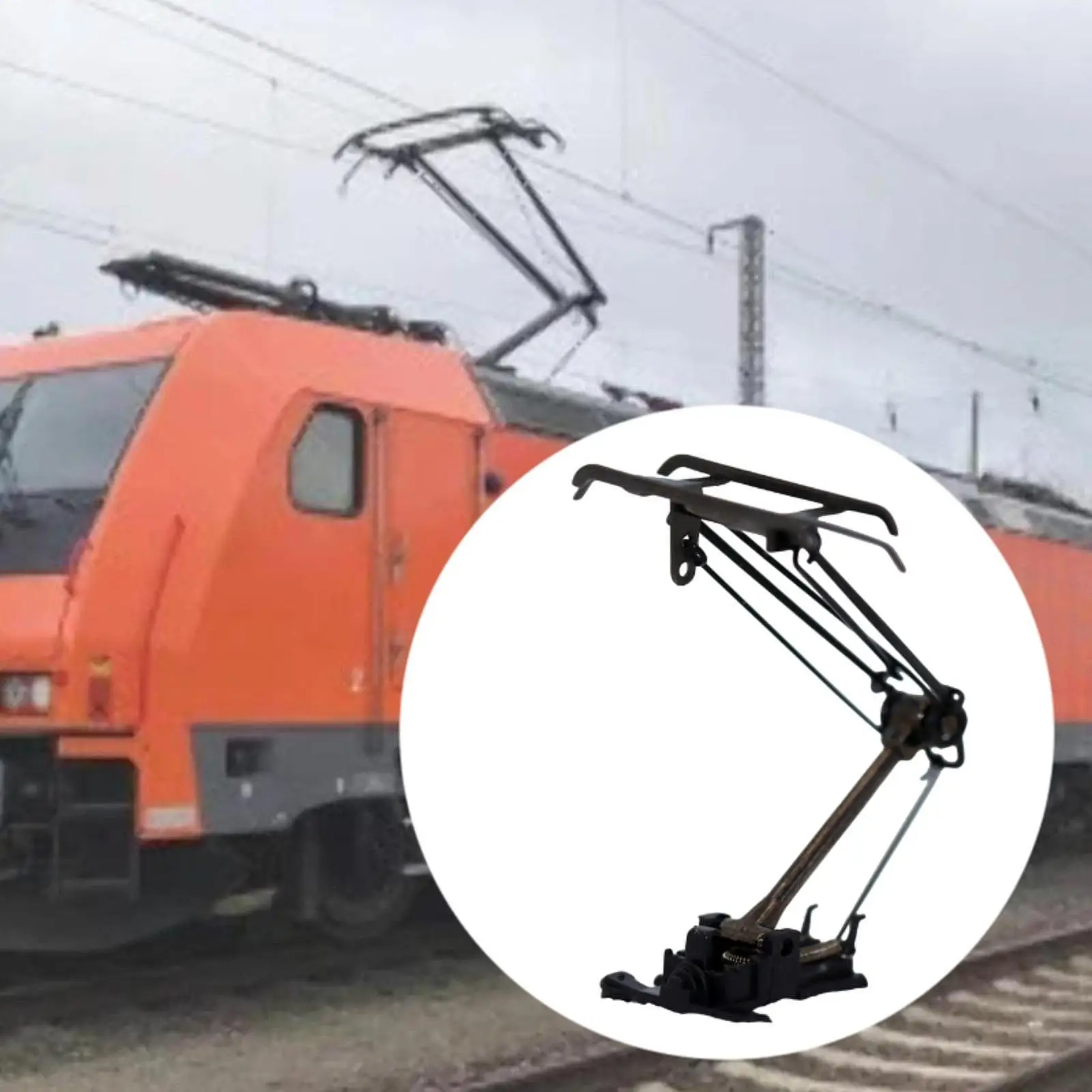 1/87 Arm Pantographs Bow Part DIY Train Accessories for Train Model ...