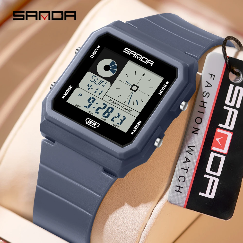 SANDA 2216 New watch for Men Women Students luxury Waterproof ...