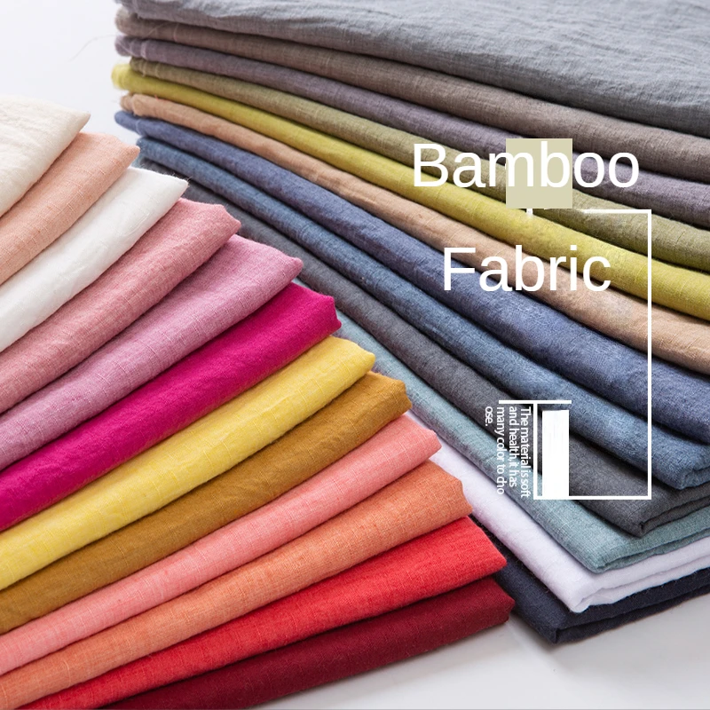 Bamboo-Fabric-Cotton-Linen-By-The-Meter-for-Clothes-Dresses-Skirt ...