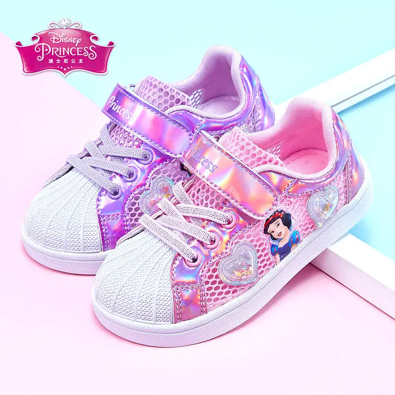 Disney-Girls-Shoes-Cartoon-Snow-White-Princess-Summer-Mesh-Breathable ...