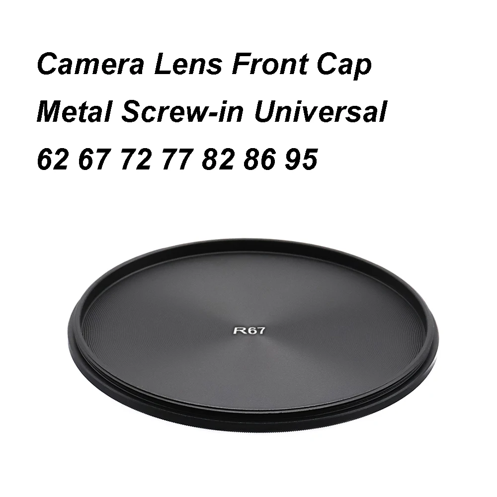 Metal-Camera-Lens-Front-Cap-Cover-Screw-in-Universal-62-67-72-77-82-86 ...