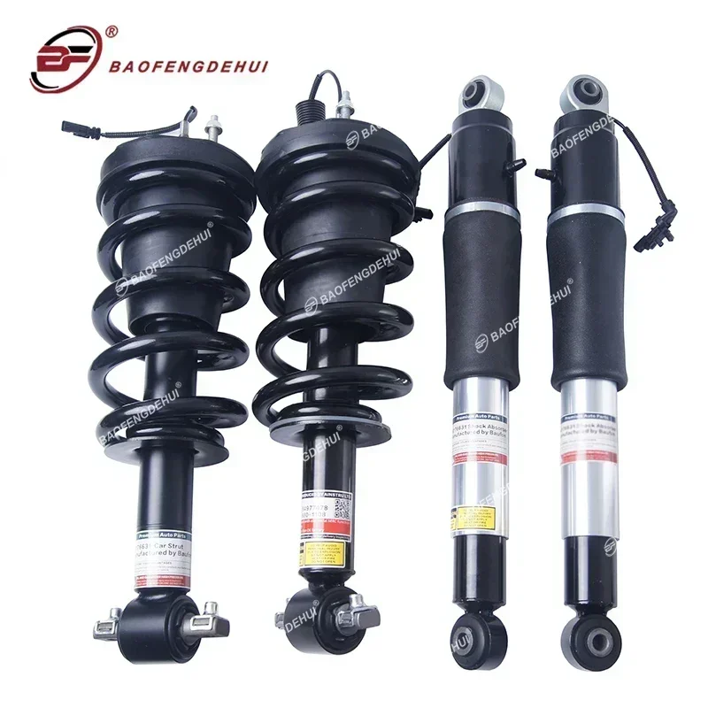 2PCS-Front-Rear-MagneRid-Suspension-Electric-Shock-Absorbers-For ...