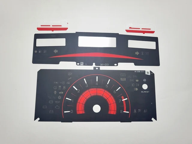 HONDA 9TH/9.5TH GEN CIVIC TYPER FB2 GAUGES FACE /CIVIC SI Instrument ...