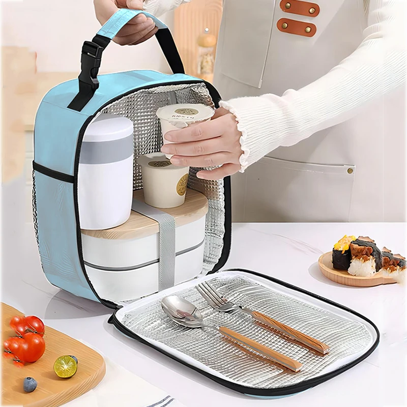 New-Insulated-Lunch-Bag-Cooler-Bag-Thermal-Bag-Portable-Lunch-Box-Ice ...