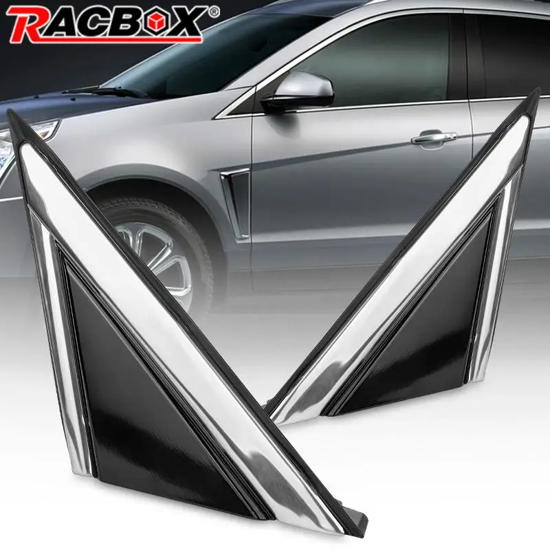 Car-Front-Left-Right-Door-Mirror-Flag-Cover-Molding-Triangle-Cover-for ...