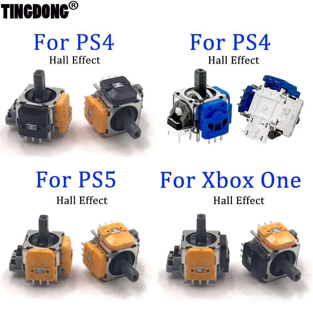 1PCS 3D Analog Stick Sensor Module for PS4 050 055 030 040 Controller ...