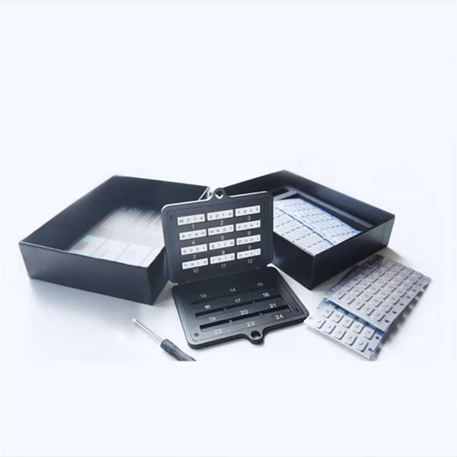 ELLIPAL 24-Word Seed Phrases Mnemonic Metal, Easy Setup & Disassembled ...