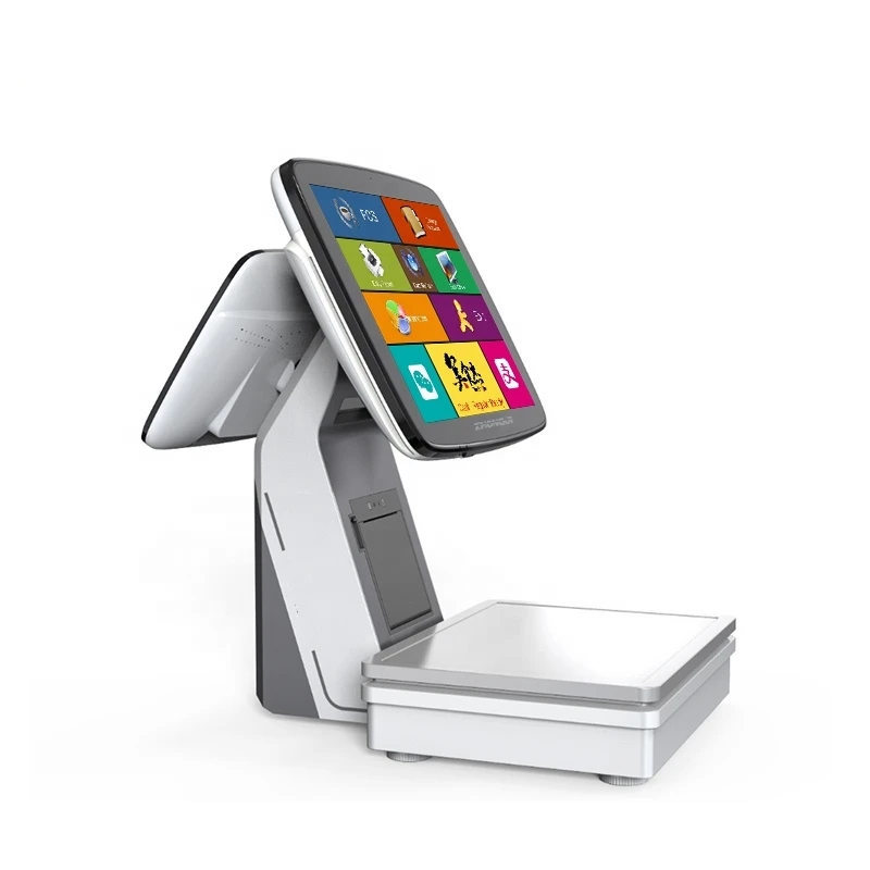 Pos System Retail Label Scale with Thermal Printer for Supermarket ...
