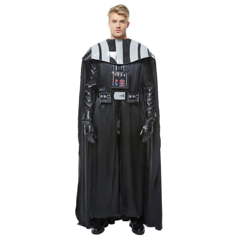 Movie-Darth-Cosplay-Vader-Costume-Black-Uniform-Suit-Jumpsuit-Halloween ...