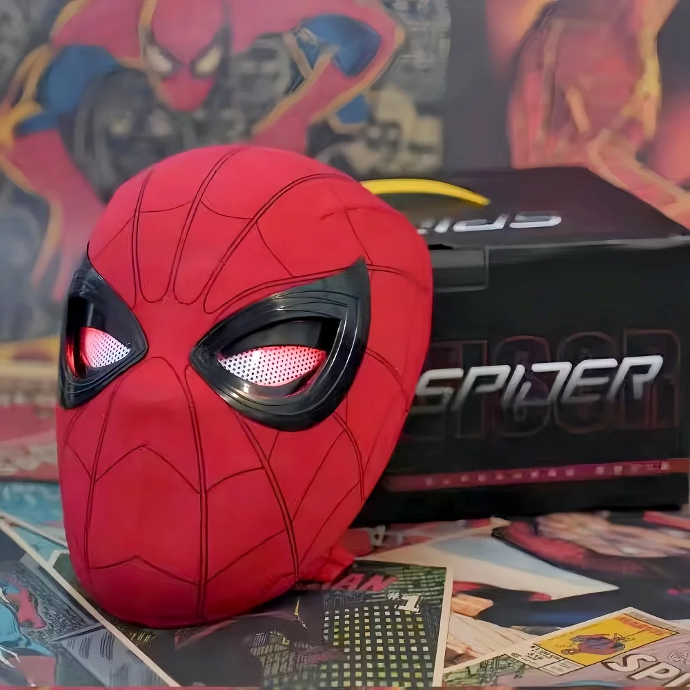 Spider-Man Mask Superb Electric Blinking Glowing Extraordinary Cosplay ...