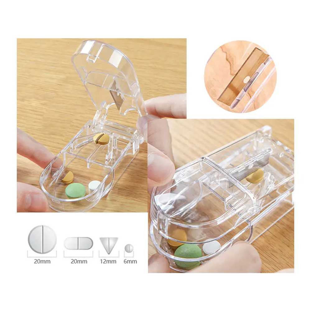 Portable-Pill-Box-Tablet-Pill-Organizer-Pill-Cutter-Splitter-Medicine ...