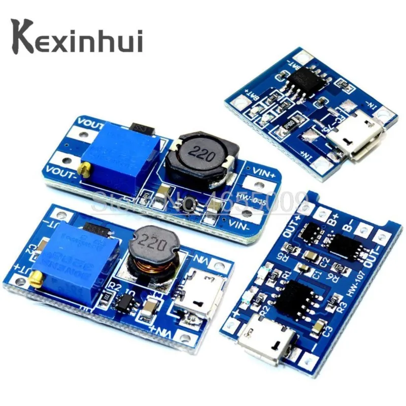 Micro-USB-5V-1A-18650-TP4056-Lithium-Battery-Charger-Module-Charging ...