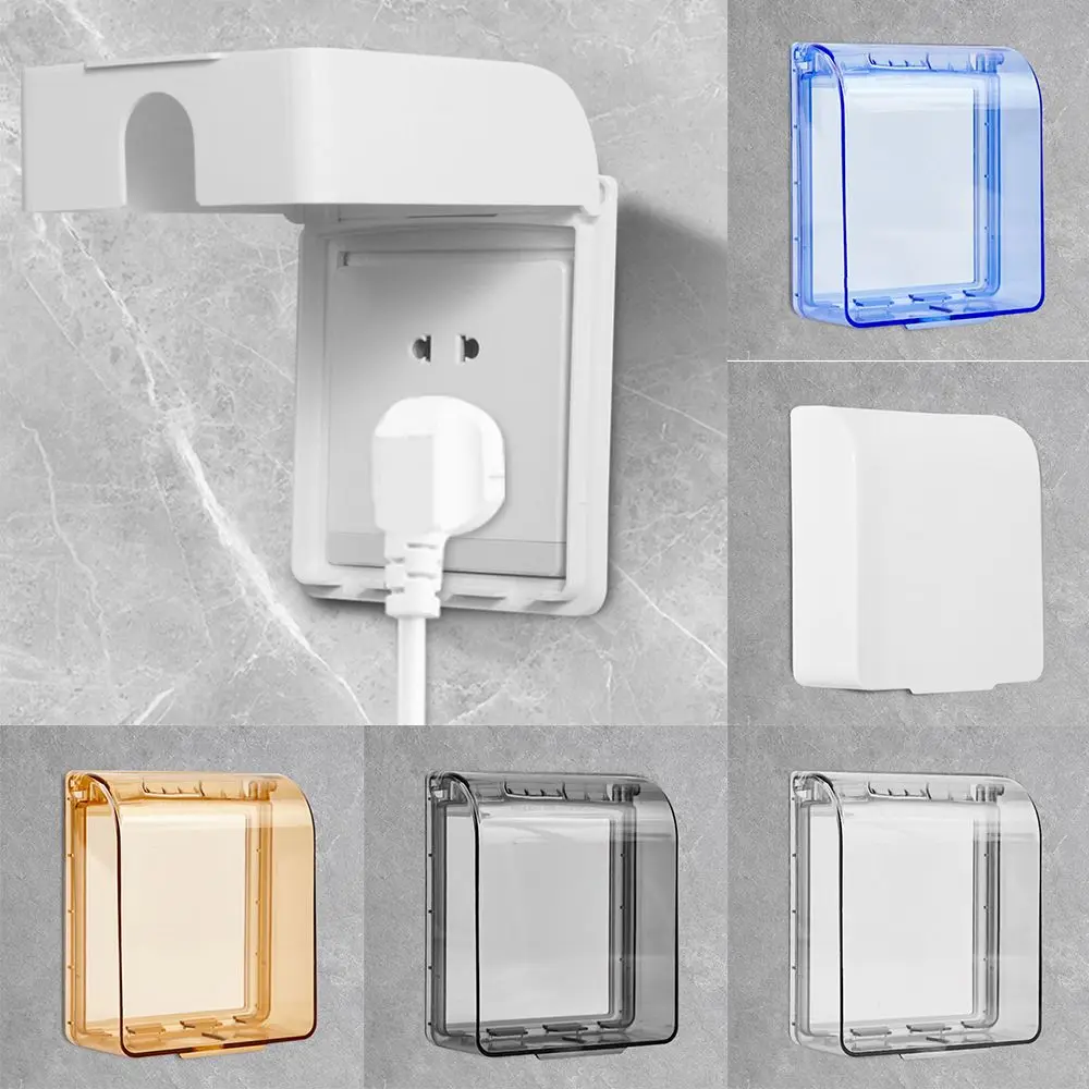 1Pcs-86-Type-Self-Adhesive-Wall-Socket-Waterproof-Box-Electric-Plug ...