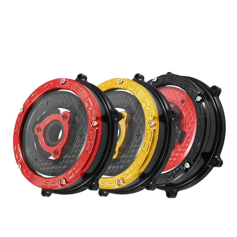 Motorcycle Clarity Derby Engine Clutch Cover For DUCATI PANIGALE V4 ...