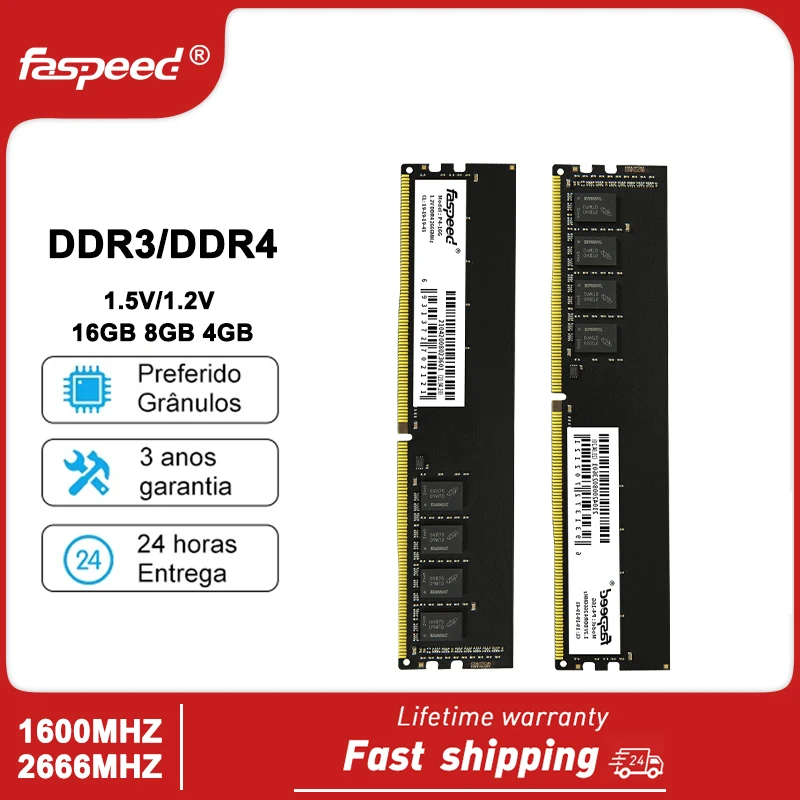 Faspeed-Memory-Ram-DDR4-16GB-2666MHZ-Memoria-Ram-DDR3-8GB-4GB-1600MHz ...