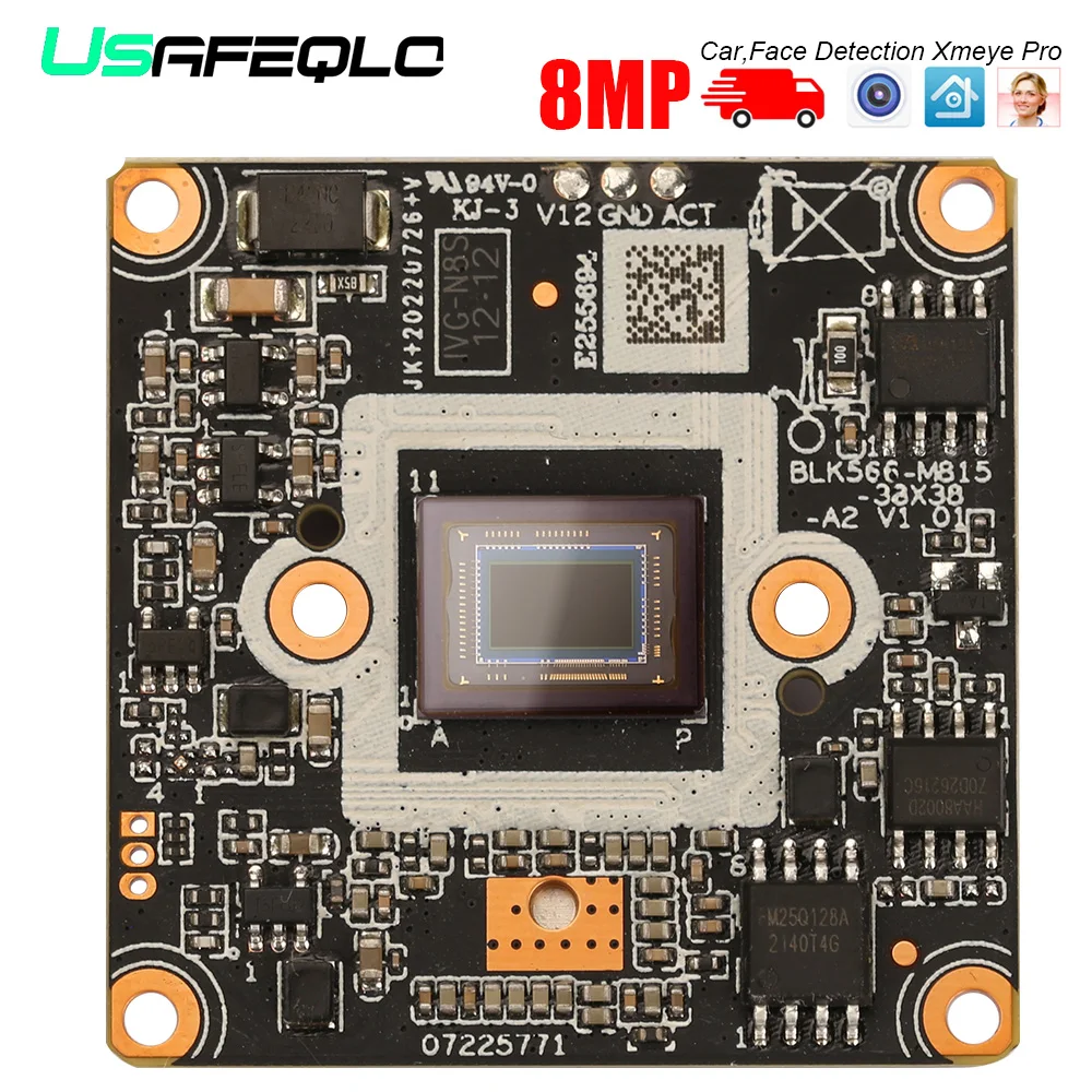 Xm-H-265-8MP-IP-Camera-Module-Imx415-NT98566-Webcam-Board-Two-Way-Audio ...