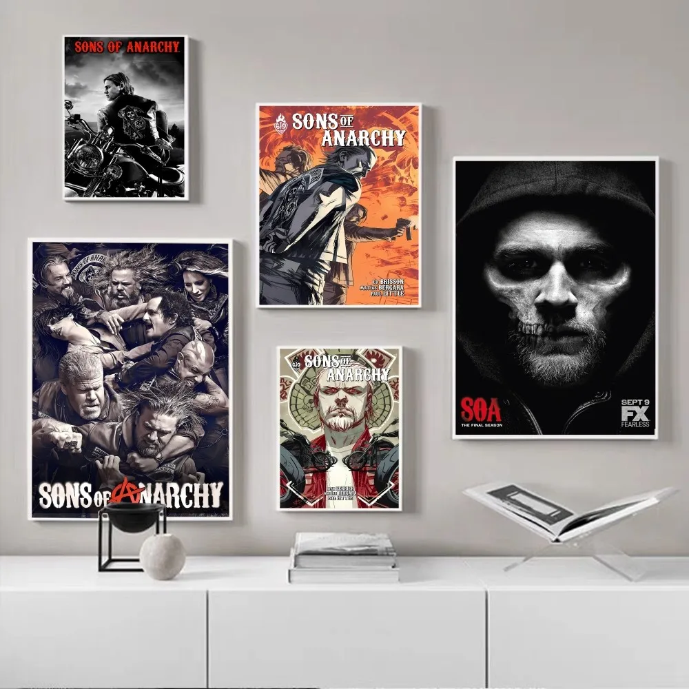 S-Sons-of-A-Anarchy-DIY-Sticky-Poster-Waterproof-Paper-Sticker-Coffee ...