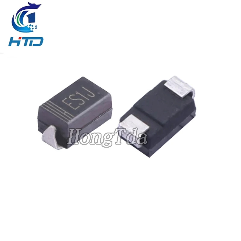 100PCS SMA(DO-214AC) ES1A ES1D ES1G ES1J ES1M SMD Super Fast Recovery ...