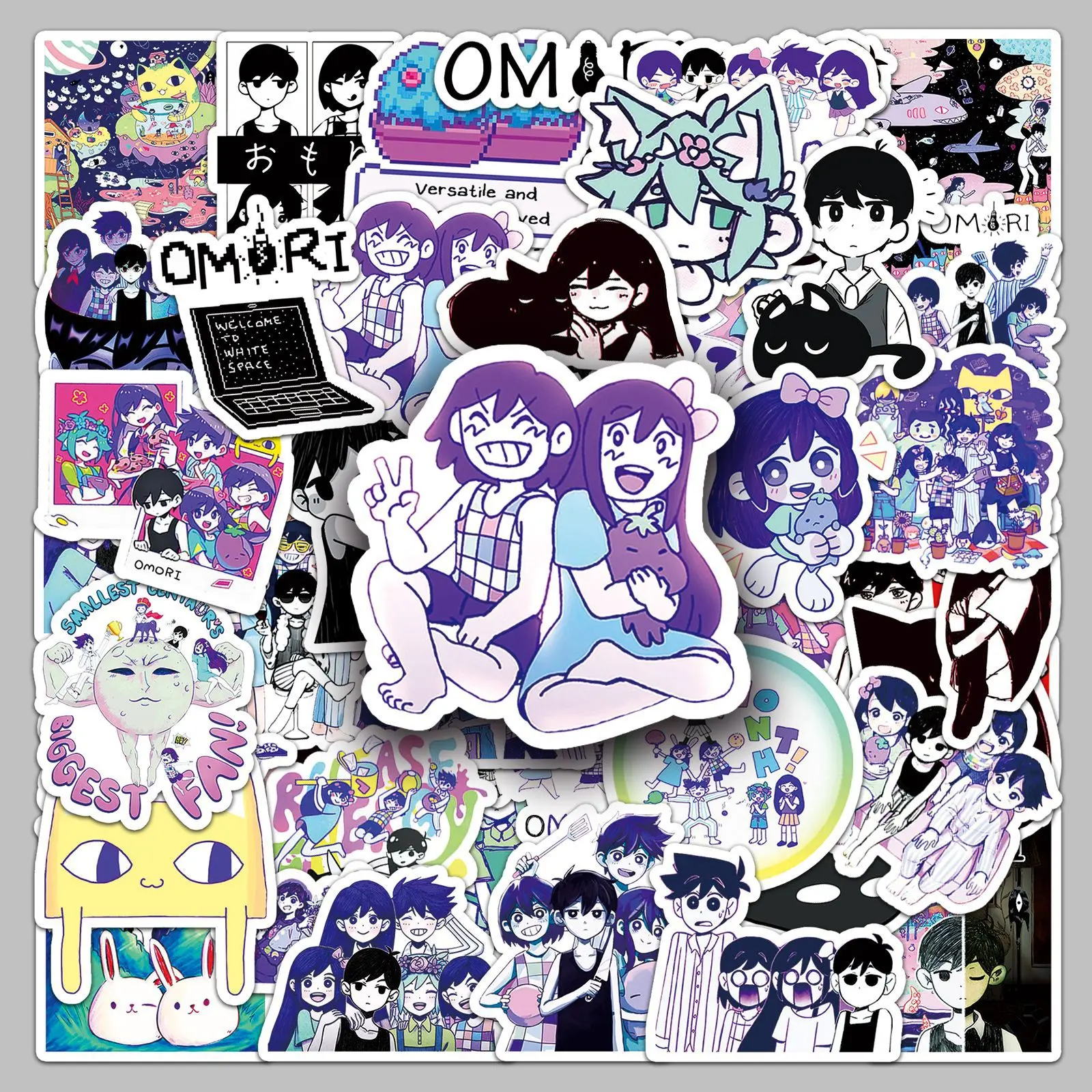 50pcs-Omori-Horror-Game-Series-Graffiti-Stickers-Suitable-for-Helmet ...