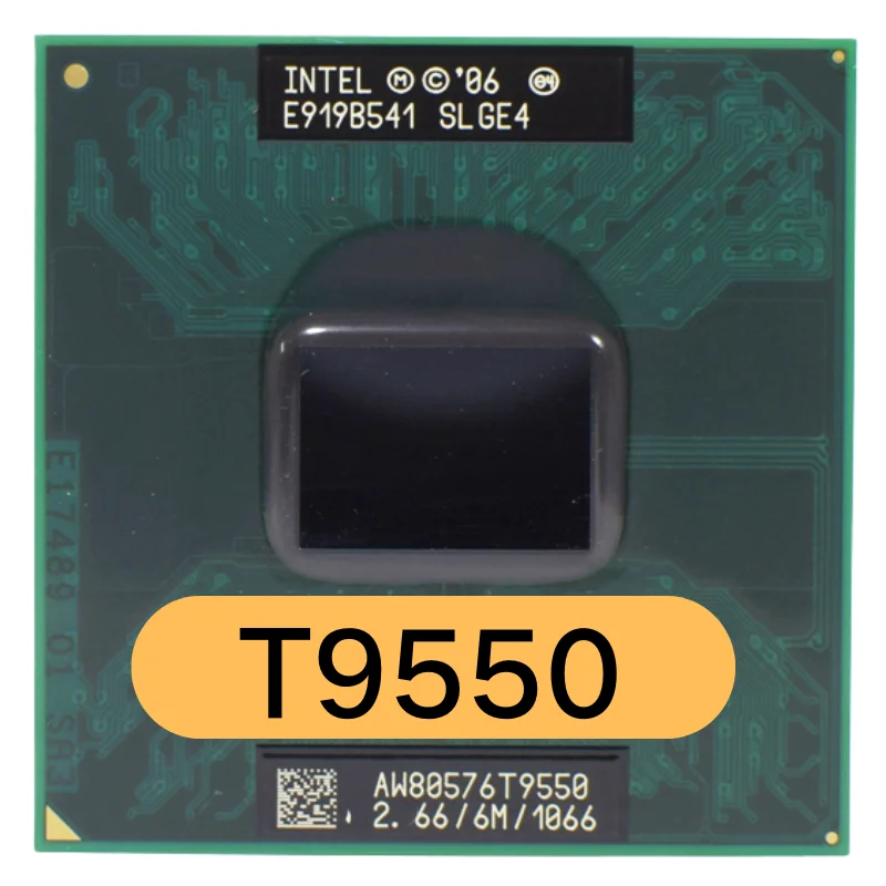 Intel Core 2 Duo T9550 Slge4 2.6 Ghz Dual-core Dual-thread Cpu ...
