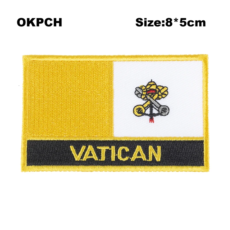 Vatican-Flag-Embroidery-Patches-Iron-on-Saw-on-Transfer-patches-Sewing ...