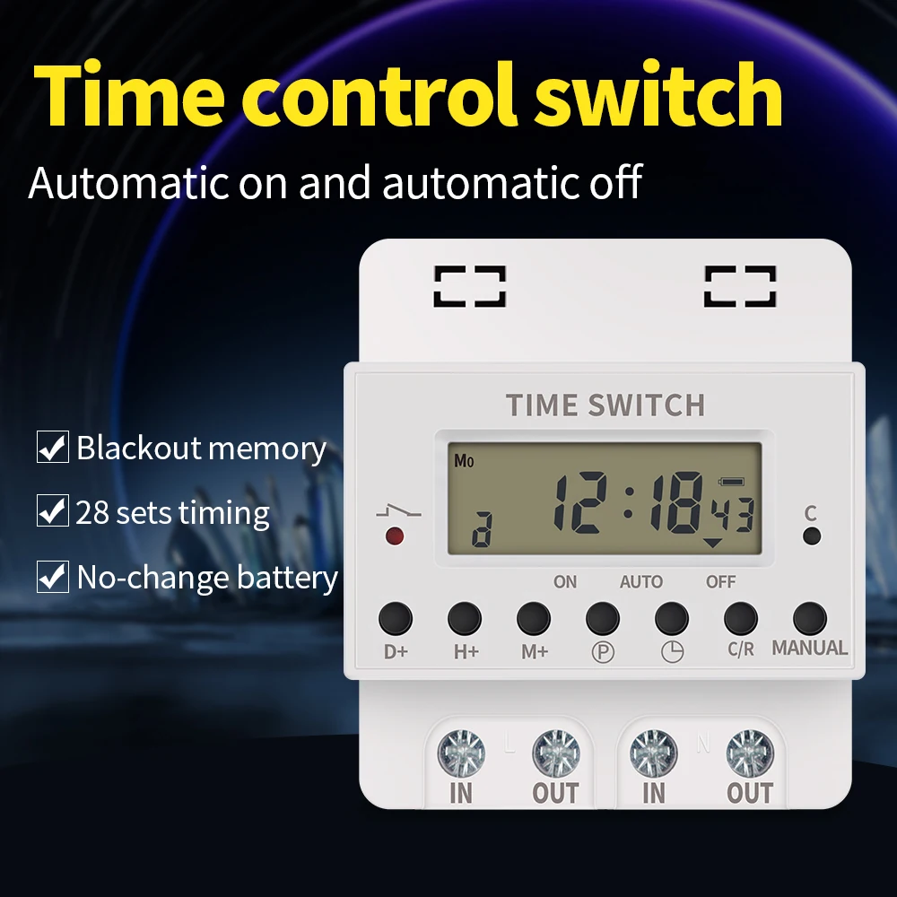 60A-Timer-Switch-220v-Weekly-7-Days-Programmable-Digital-Time-Relay ...