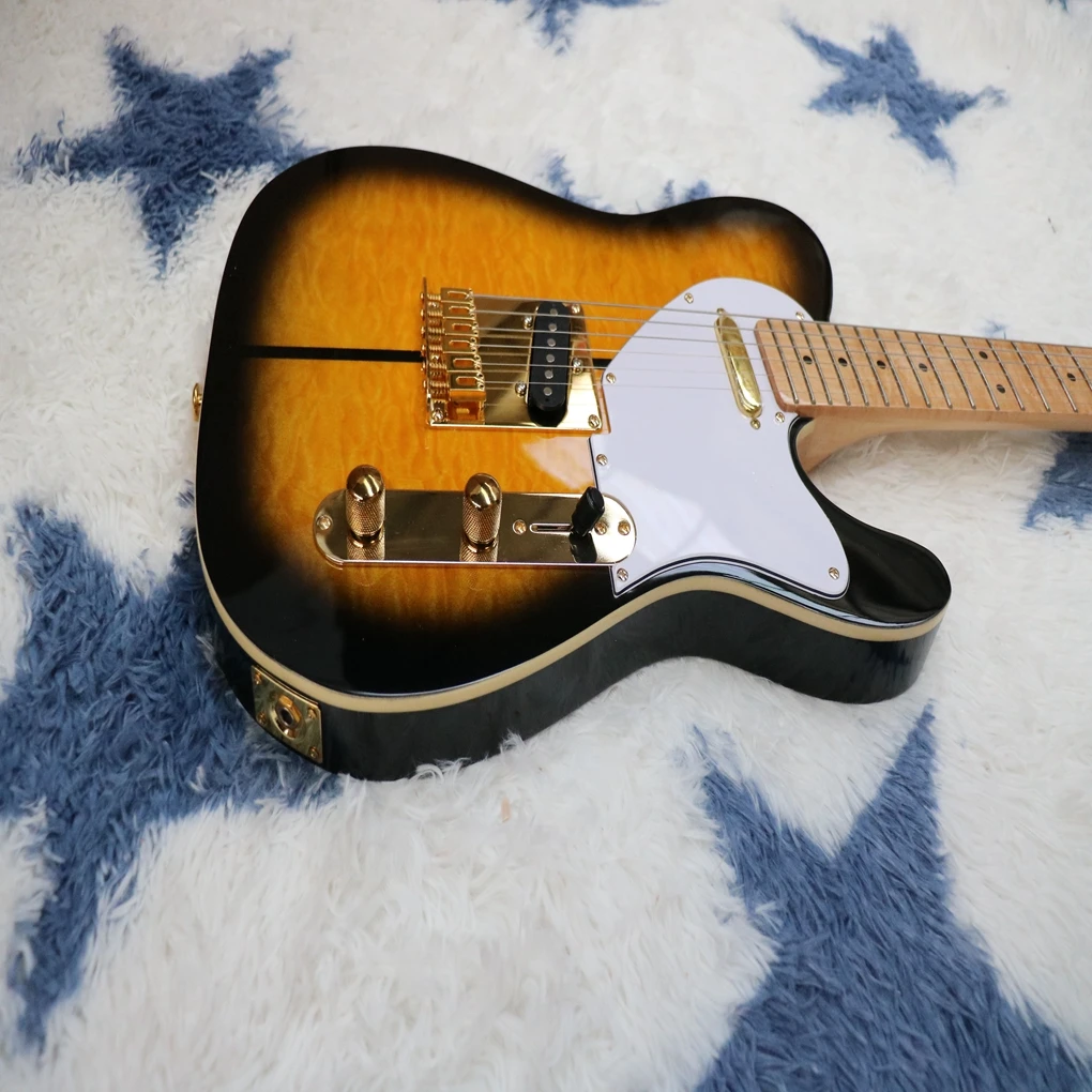 Electric guitar promotion. Fender Fanda mahogany body tiger pattern ...