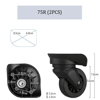 Suitable For Samsonite Suitcase Wheel Replacement Trolley Case Pulley ...
