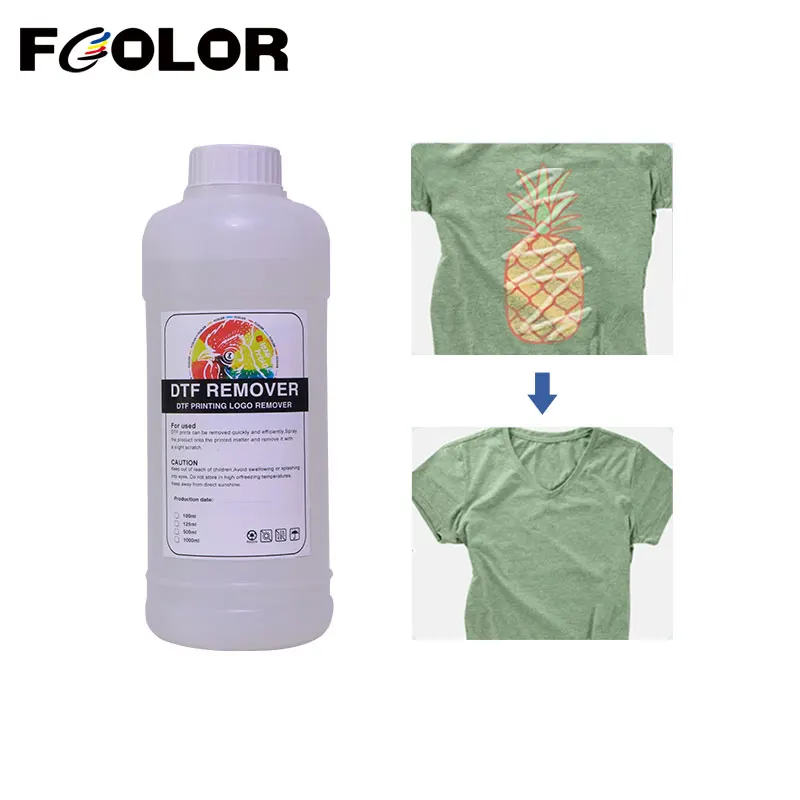 Fcolor-Highly-Effective-500ml-per-bottle-DTF-Remover-Solution-Adhesive-Powder-Remover-DTF ...