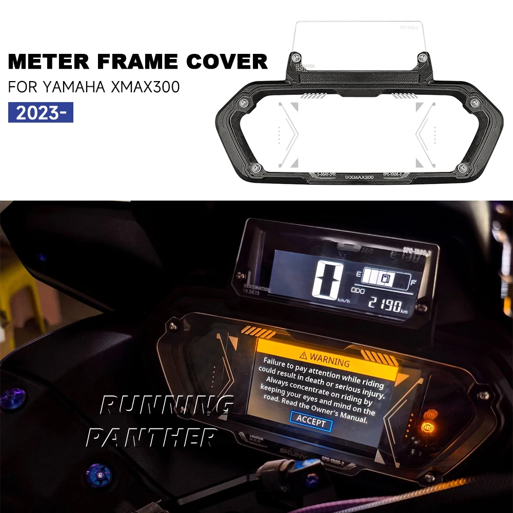Motorcycle Meter Frame Cover For YAMAHA XMAX 300 2023- xmax300 X-MAX ...