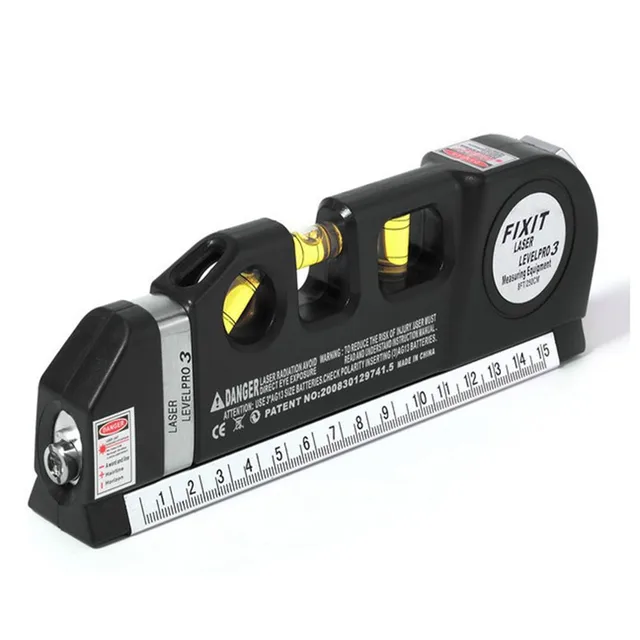Multi-function High Precise Laser Leveling Instrument Steel Ruler ...