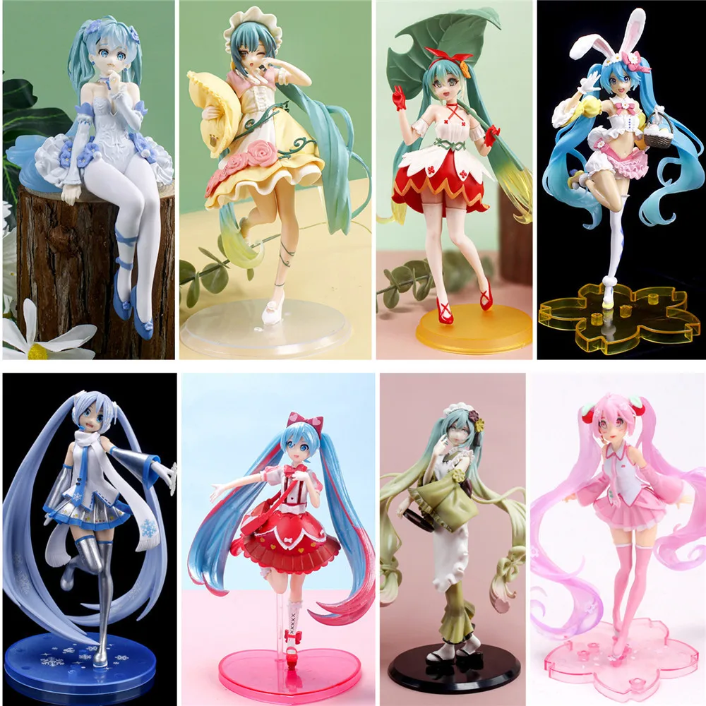 Bandai-Hatsune-Miku-Anime-Characters-15-CM-PVC-Figure-Collection-Model ...