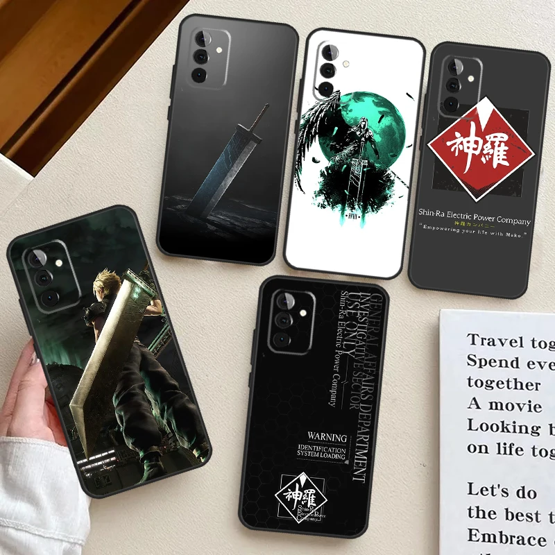 Final Fantasy VII Case For Samsung Galaxy A15 A25 A14 A34 A54 A12 A22 ...
