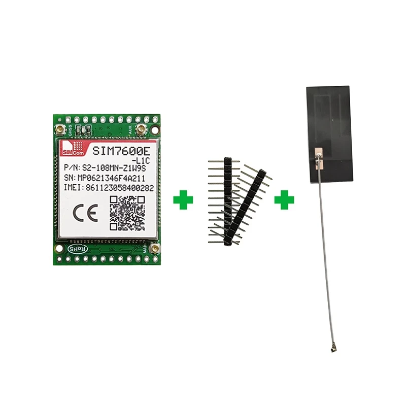 SIMCOM SIM7600E L1C Development Board LTE CAT1 + GNSS com antena 4G ...